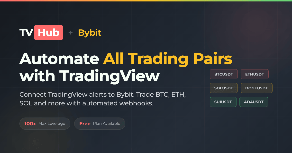 Bybit Trading Pairs | Automate 550+ Crypto Pairs with TradingView ...